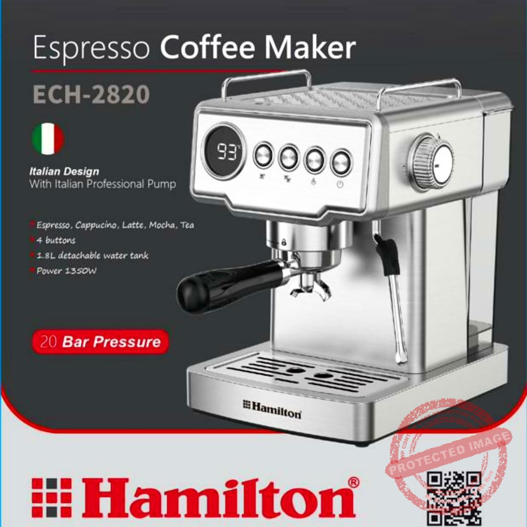 اسپرسو ساز همیلتون مدل ECH-2820 در - ۶۸کالا